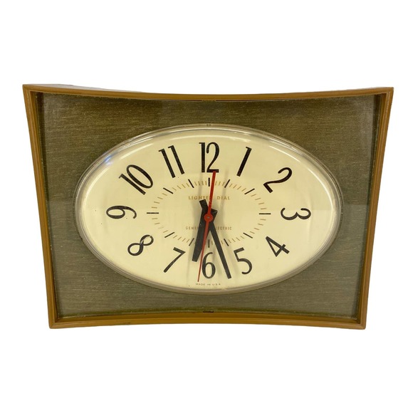 General Electric | Wall Decor | Vintage Mcm General Electric Tabletop ...